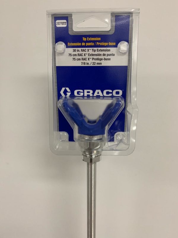 Extensión Graco airless de 75cm con guarda azul 287022 - Graco Mexico