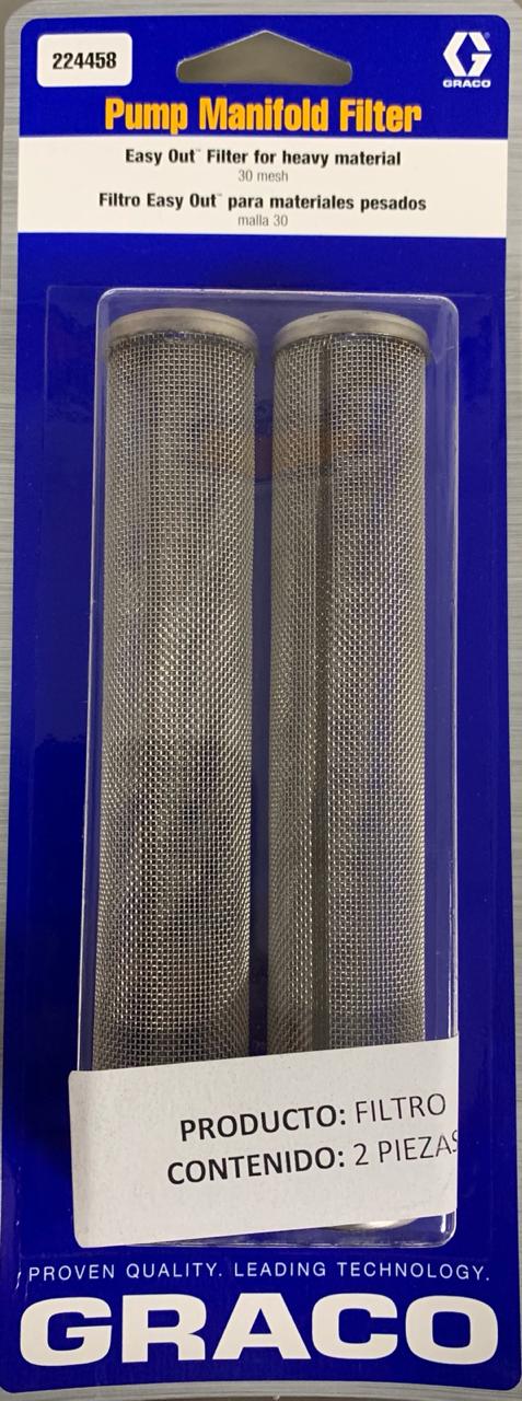 Kit de filtros Manifold Graco 224458 - Graco Mexico