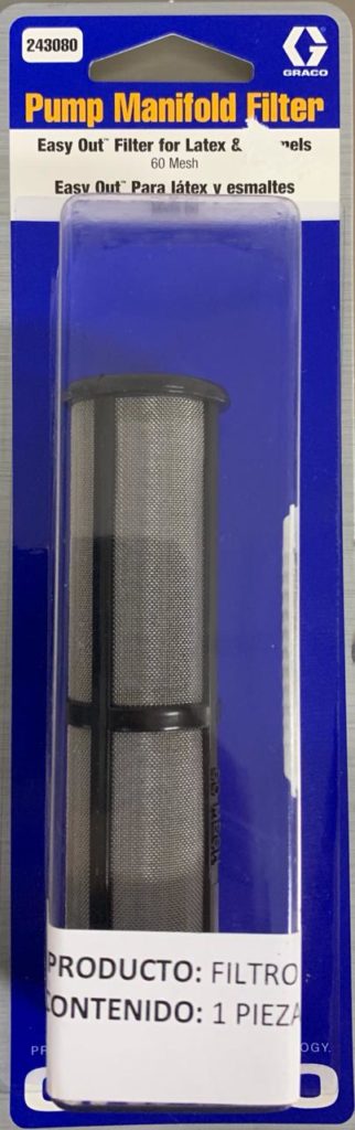 Filtro de Manifold Graco 243080 - Graco Mexico