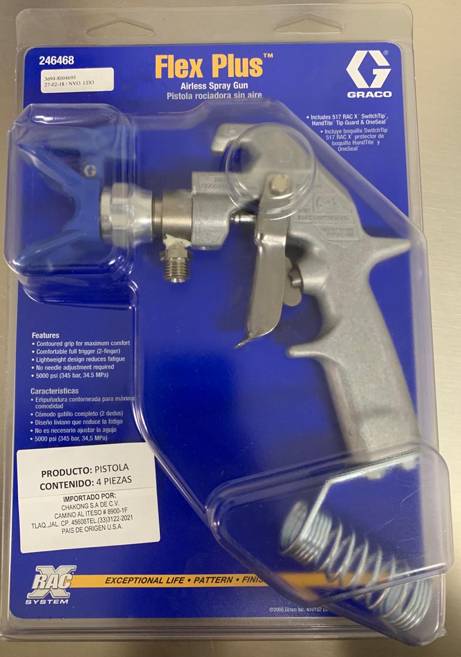 Pistola airless Graco Flex Plus - Graco Mexico